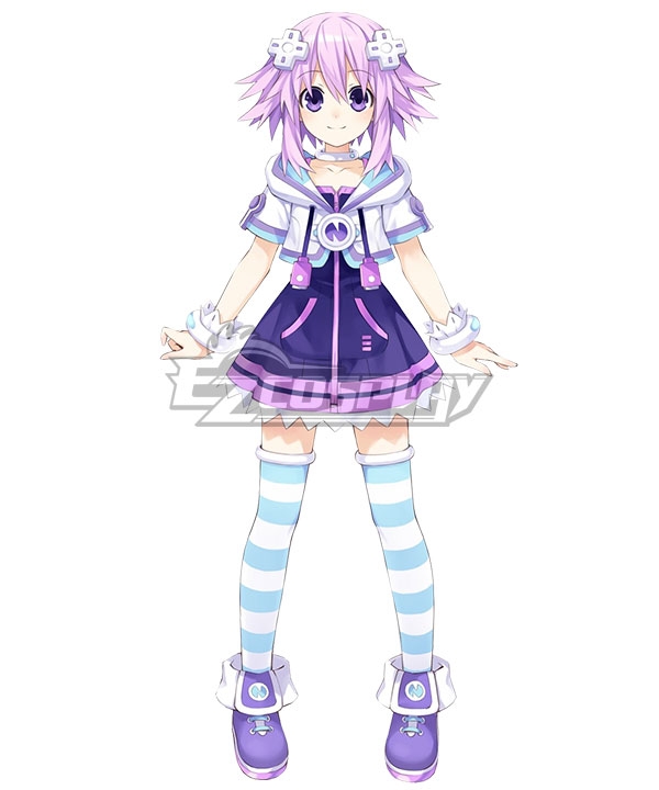 Hyperdimension Neptunia Neptune Cosplay Costume
