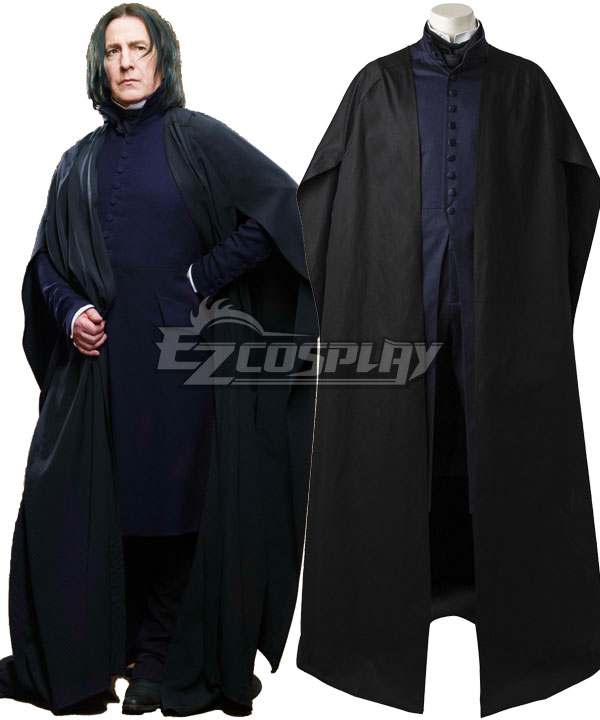Harry Potter Severus Snape Cosplay Costume
