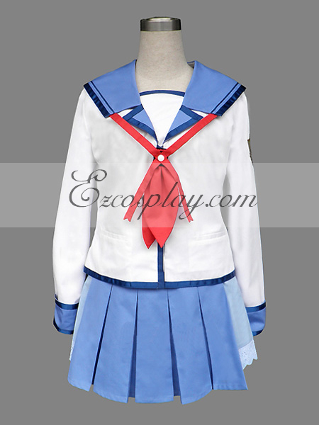 Angel Beats! Nakamura Yuri School Uniform Cosplay Costume
